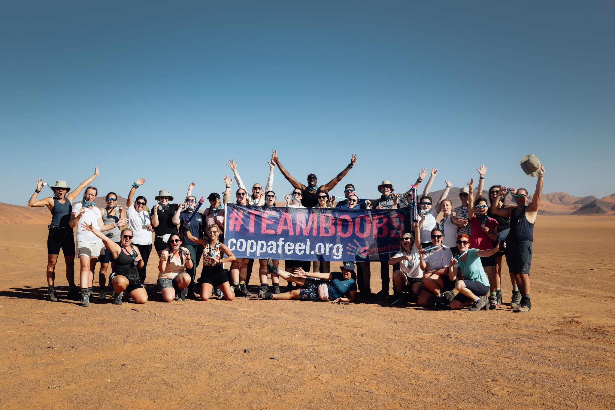 Join A Trek - CoppaFeel!